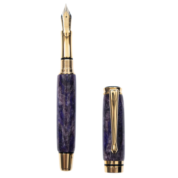 Handcrafted Diamond Dust & Resin Pen | Andromeda | Wig and Pens ...
