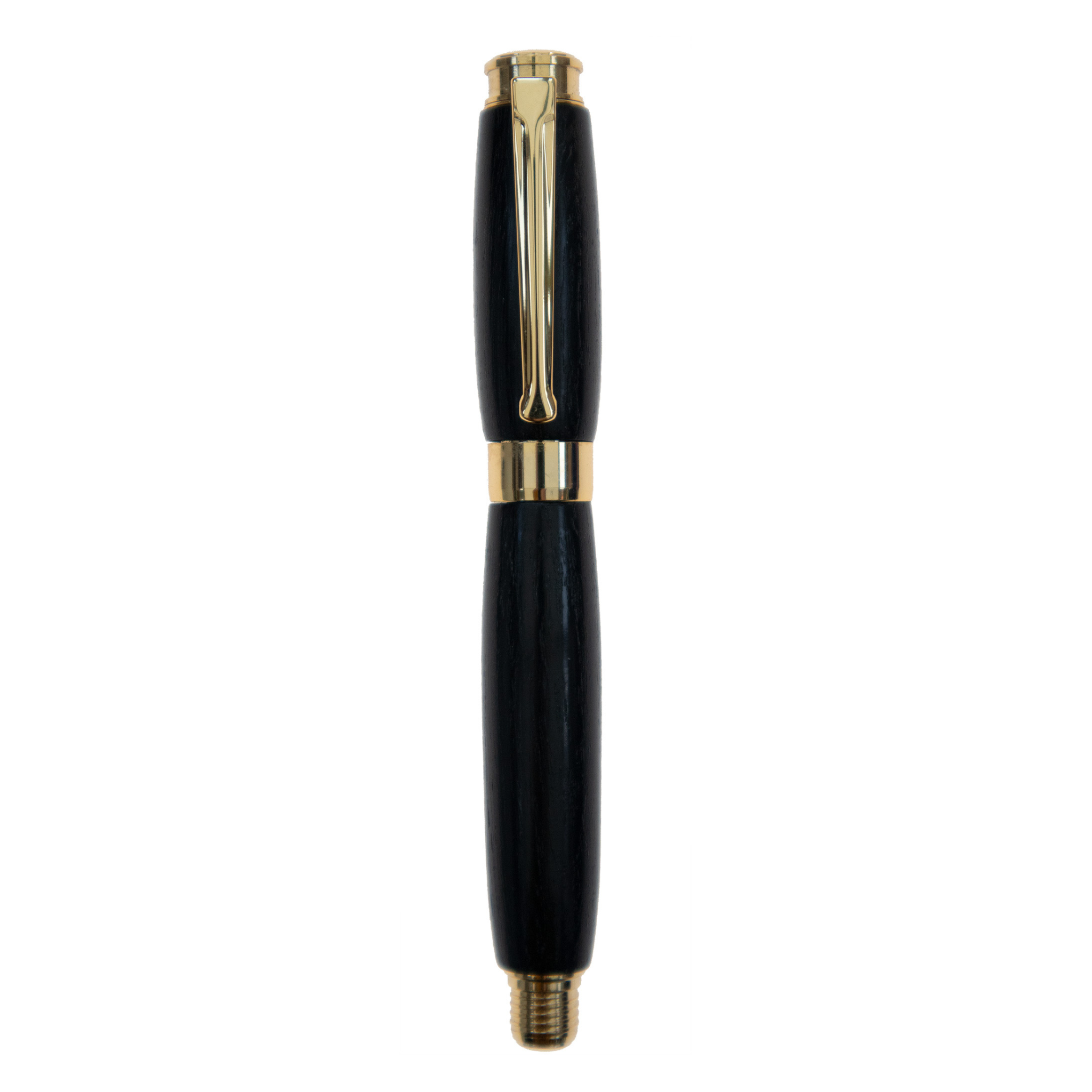 Handcrafted Wood Pen | Ancient Bog Oak Wood Pen | Wig and Pens - wigandpens