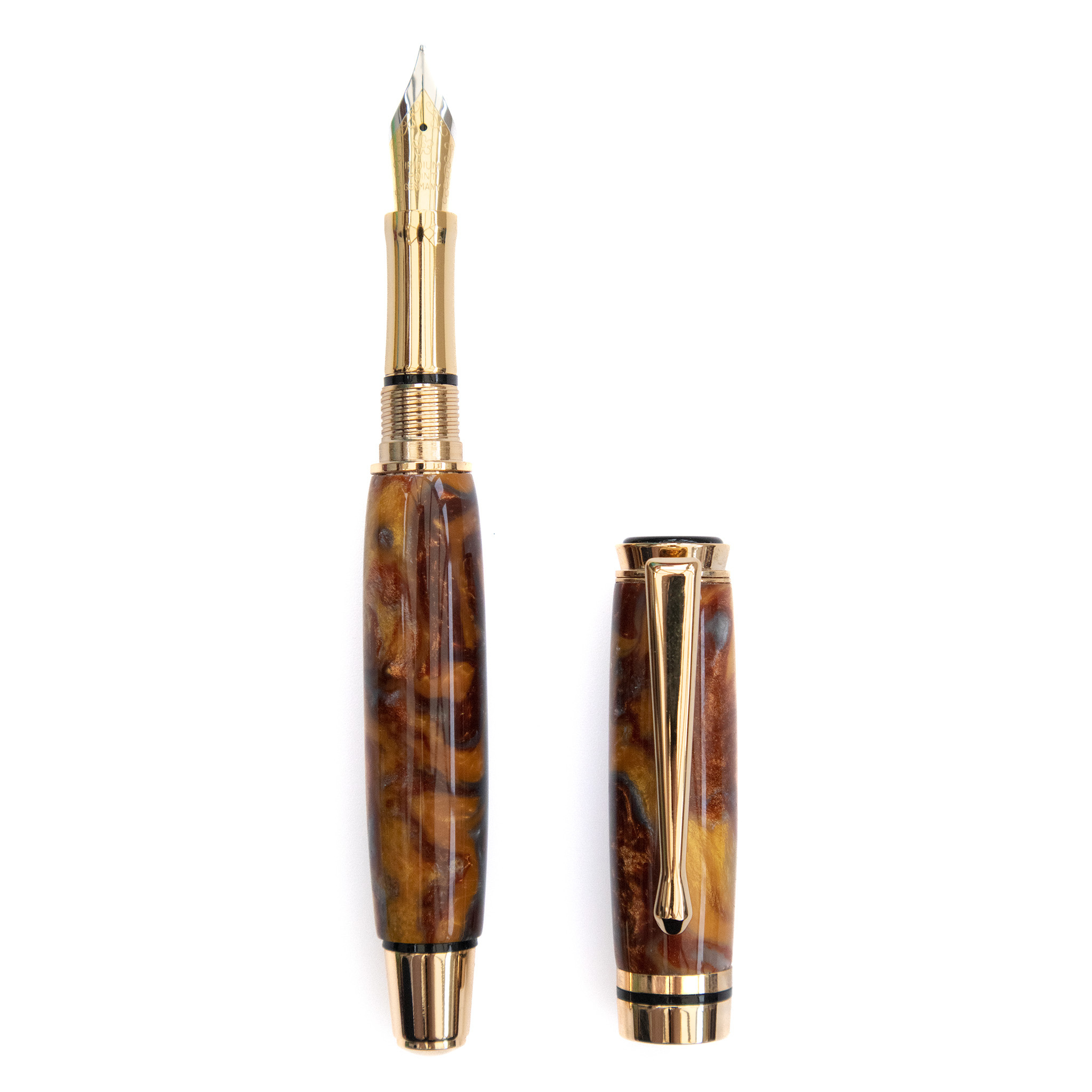 Handcrafted Resin Pen | Mercury Maze | Wig and Pens - wigandpens