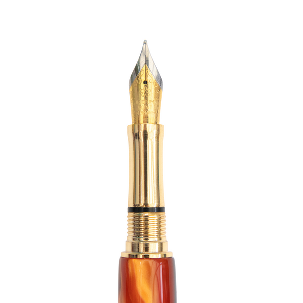 Handcrafted Resin Pen | Molten Lava | Wig and Pens - wigandpens