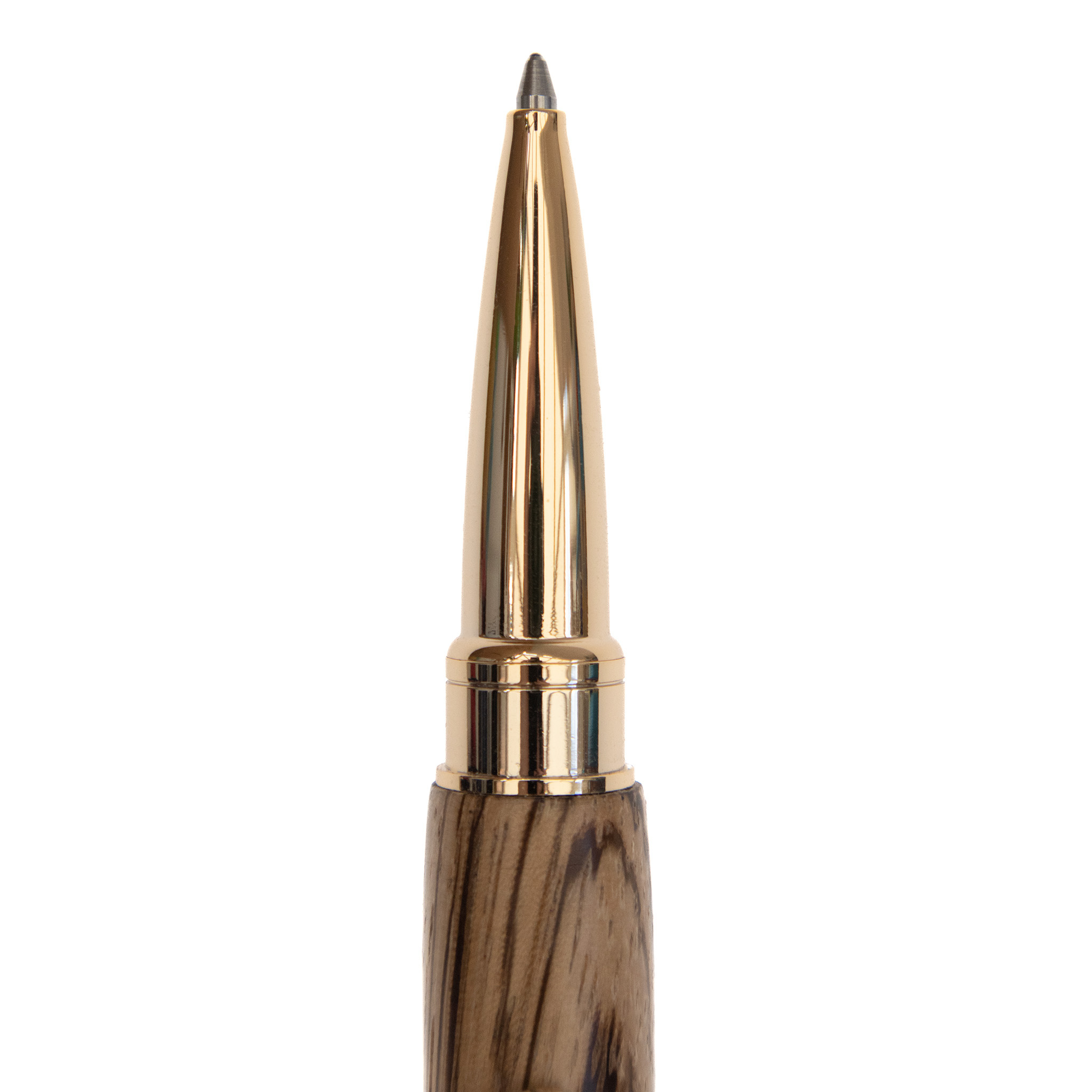 Handcrafted Wood Pen | Zebrano Wood | Wig and Pens - wigandpens